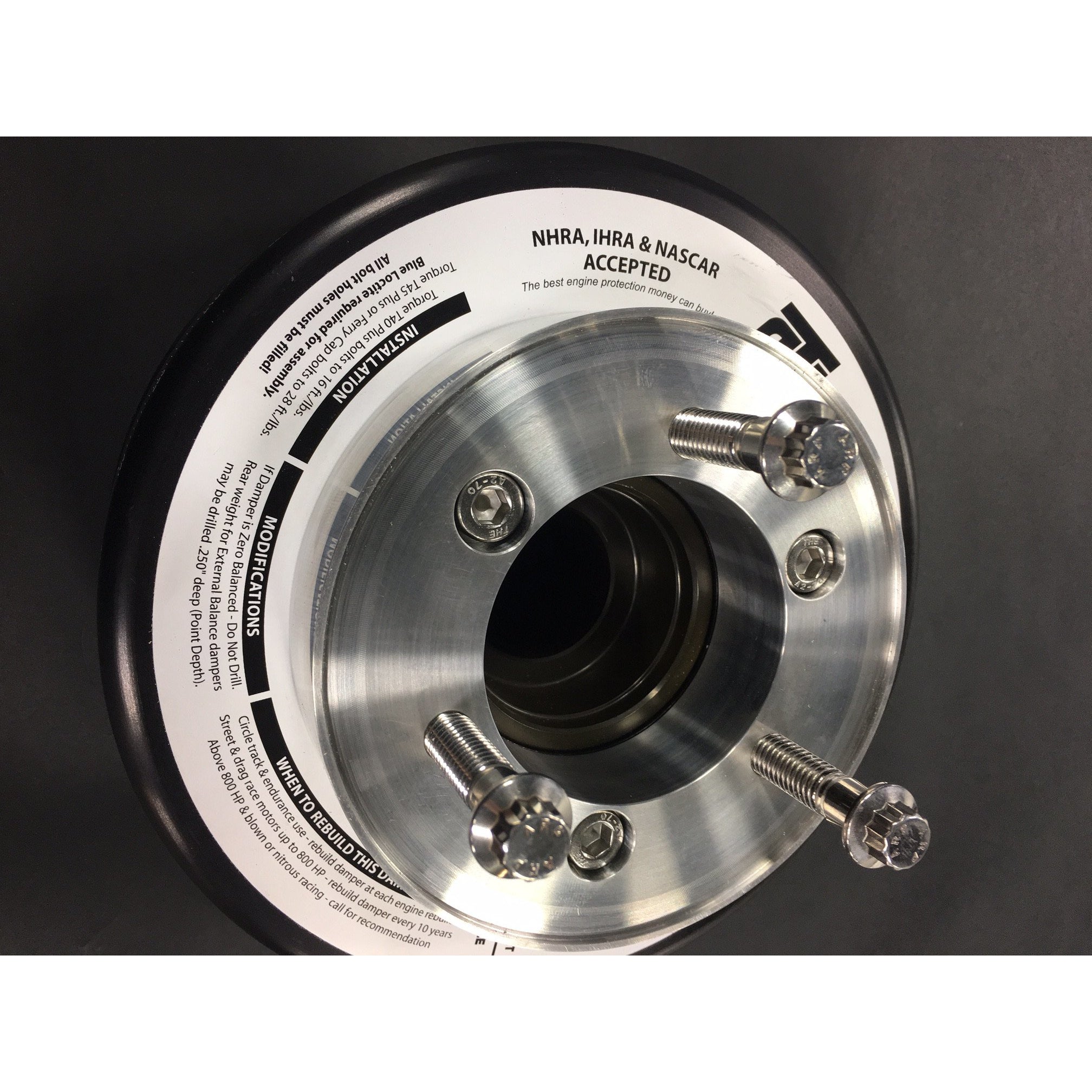 2014-2019 C7 LT1 Wetsump ATI Balancer - Uses LSA Ring and ADM Spacer ...